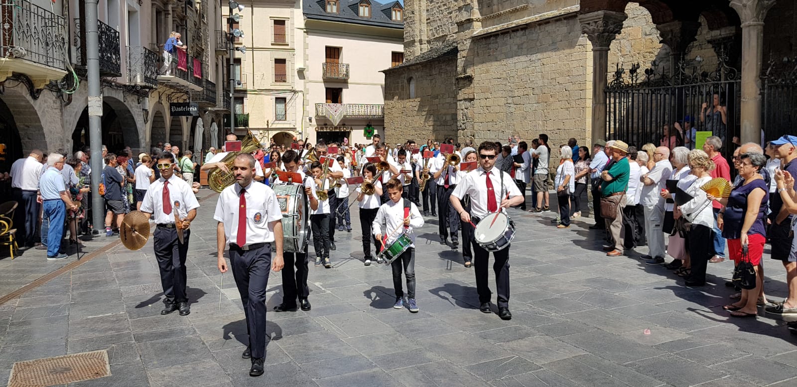 La Banda de Música 'Santa Orosia' de Jaca, 35 años al son de Santa Cecilia