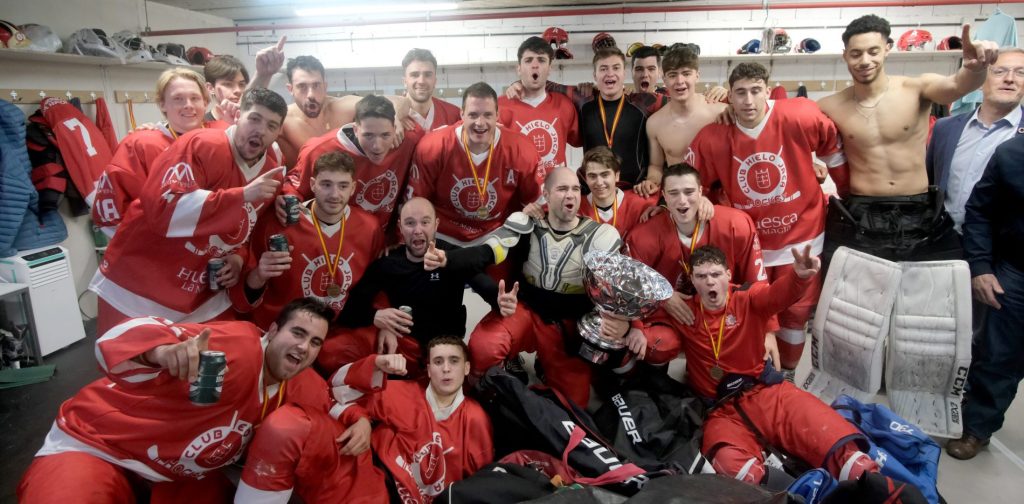 Doblete para el Club Hielo Jaca, que se lleva también la Copa del Rey