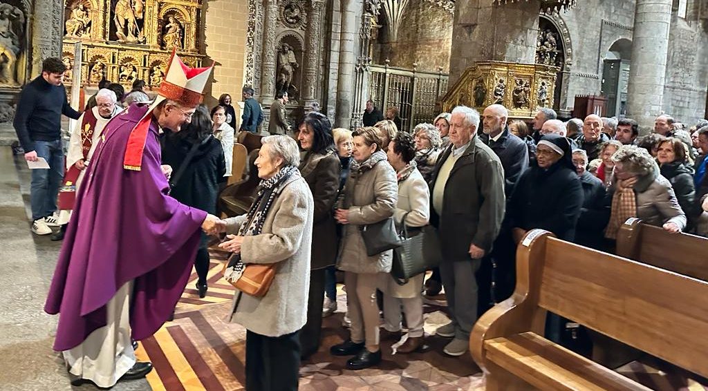 Jaca despide a su obispo, Julián Ruiz Martorell